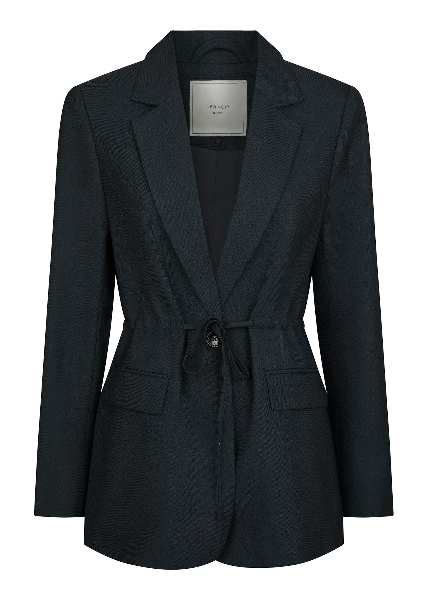Neo Noir Jemmie melange blazer til kvinder i navy - blazers – EDIE