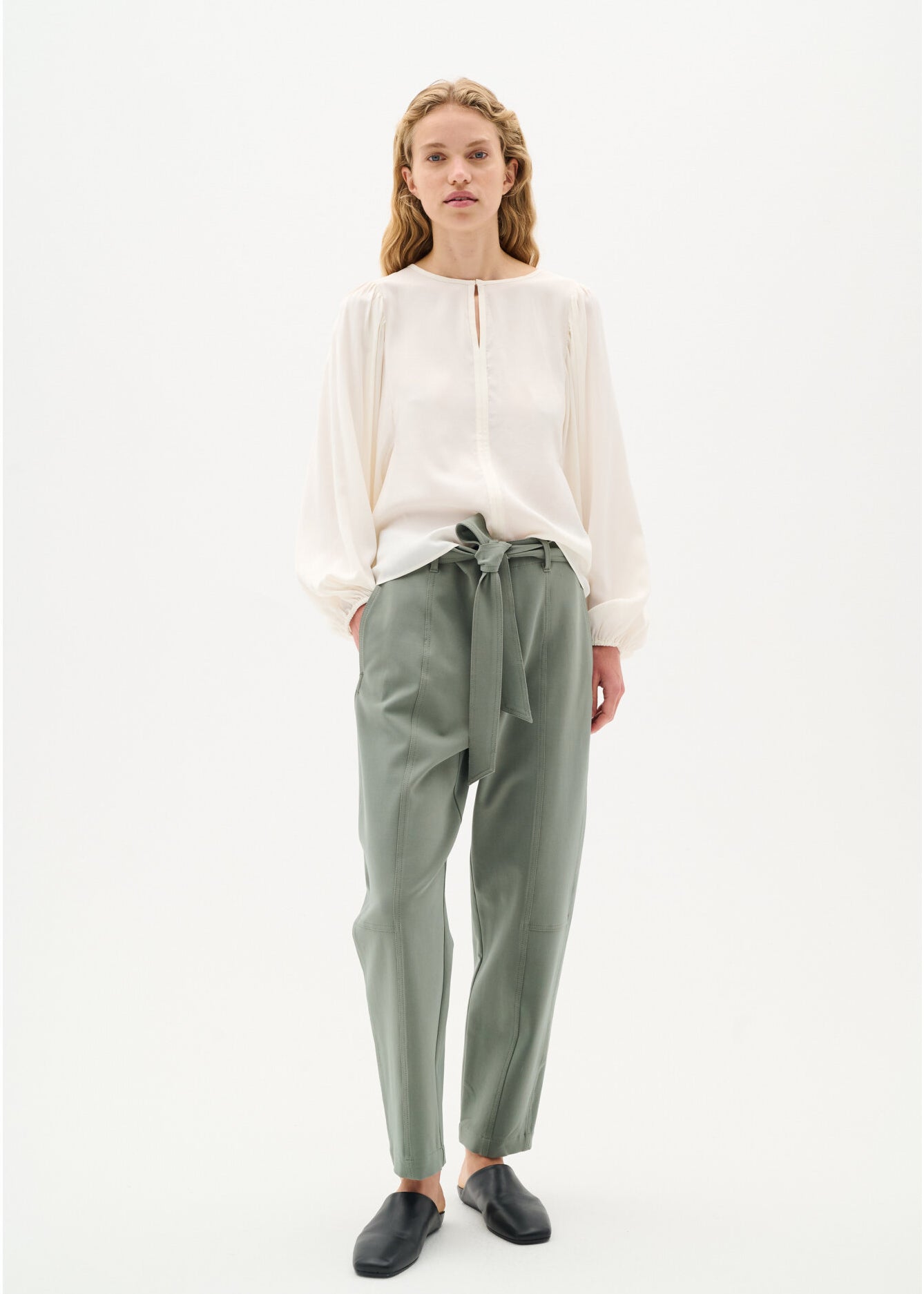 InWear SallieIW Pants Agave Green – EDIE